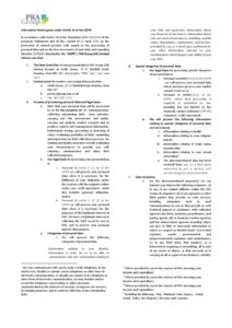 Data Protection Notice | PRA UK